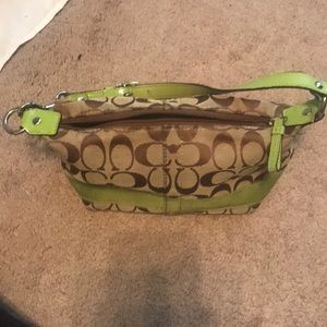 Coach | Bags | Small Green Coach Handbag | Poshmark